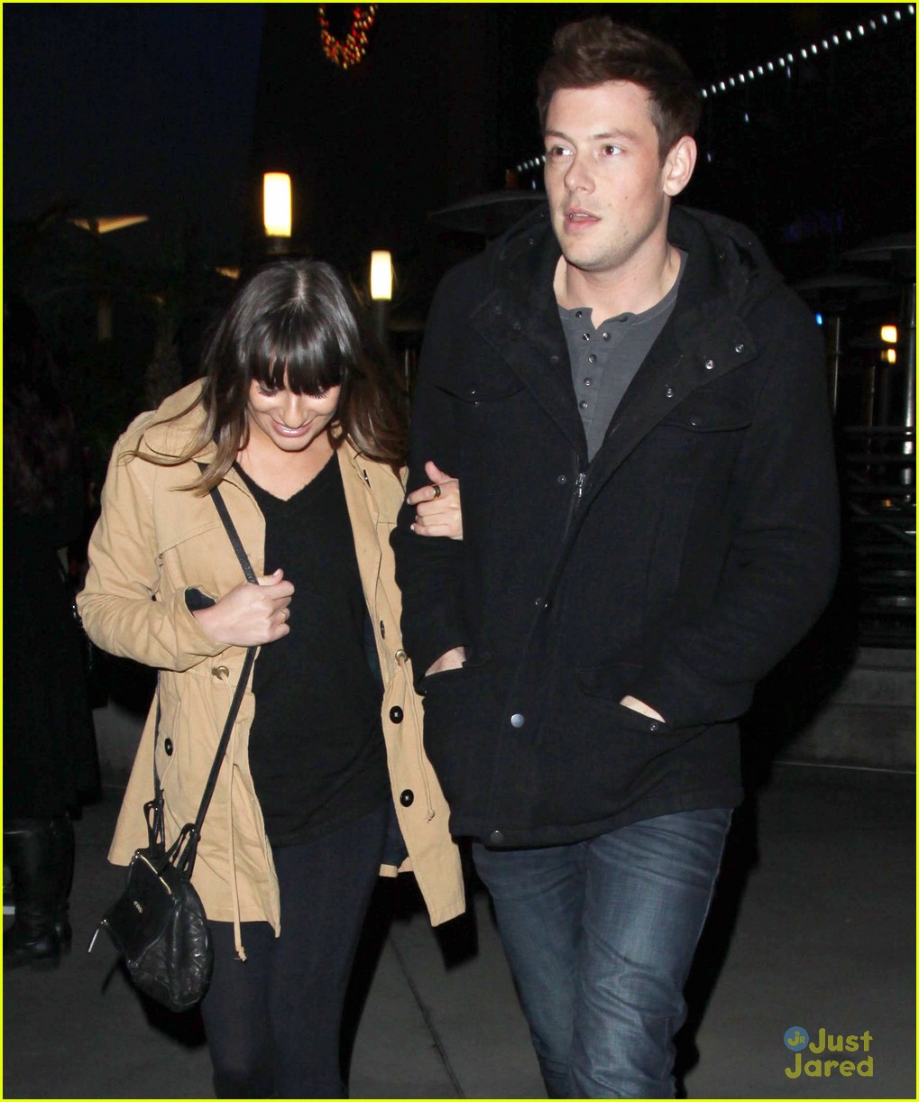 Lea Michele & Cory Monteith: Movie Date Night | Photo 519034 - Photo ...