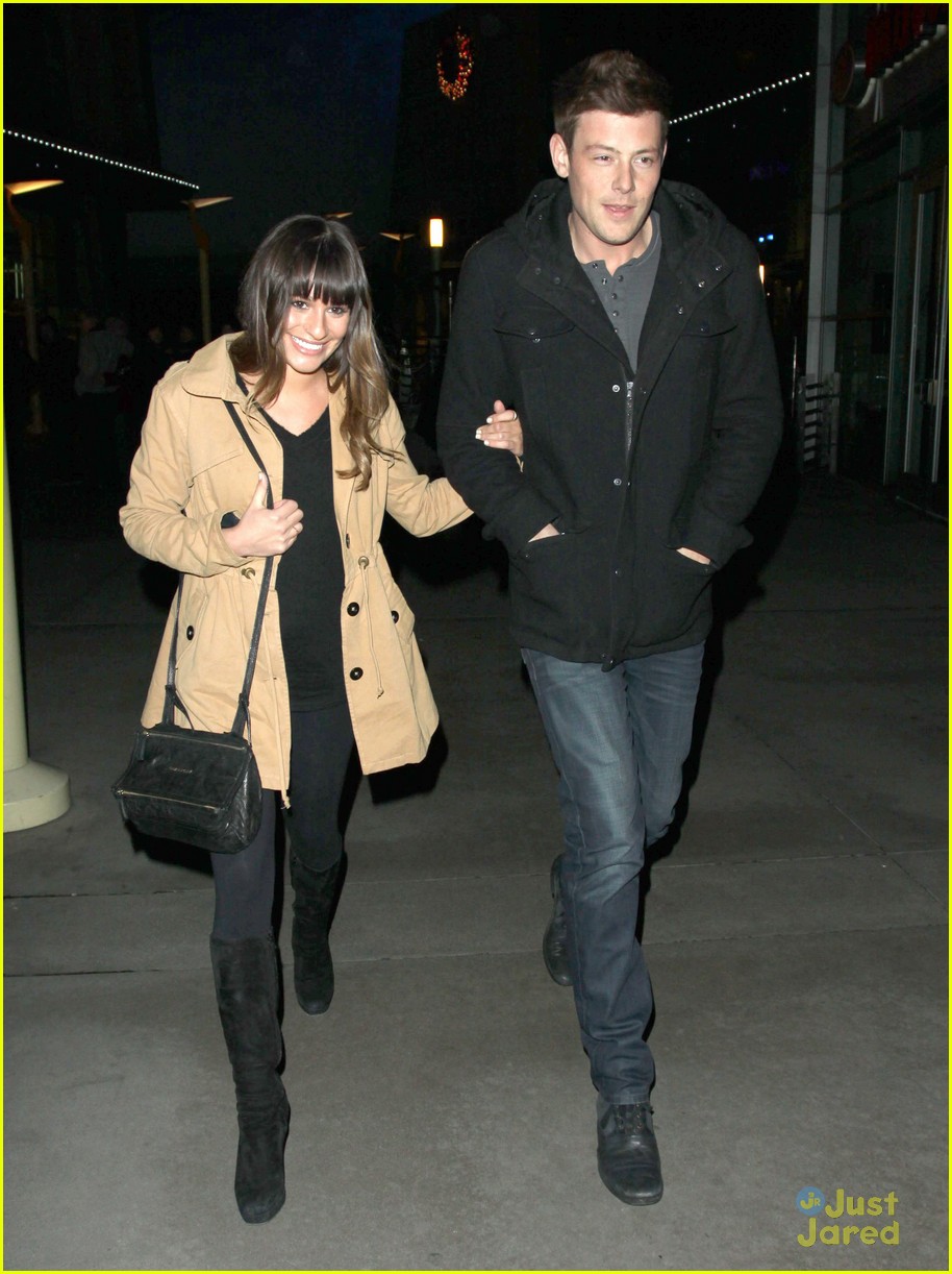 Lea Michele & Cory Monteith: Movie Date Night | Photo 519037 - Photo ...