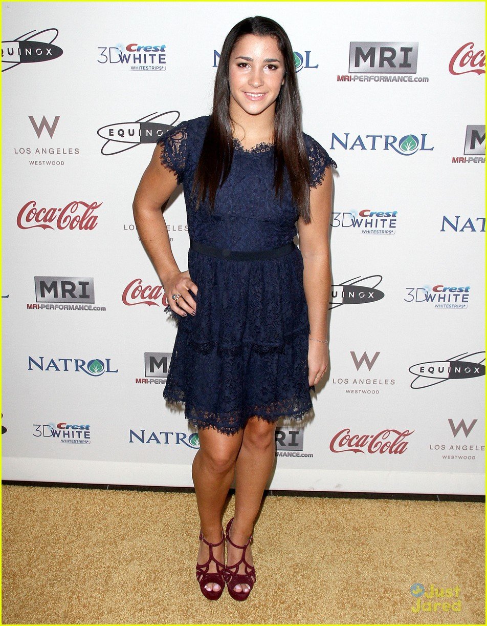 Aly Raisman, Gabby Douglas & Missy Franklin: Gold Meets Golden Event ...
