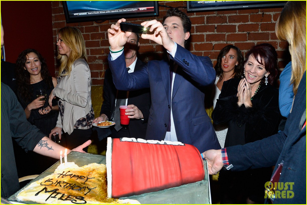 Full Sized Photo of miles teller 21 and over after party 08 | Miles ...