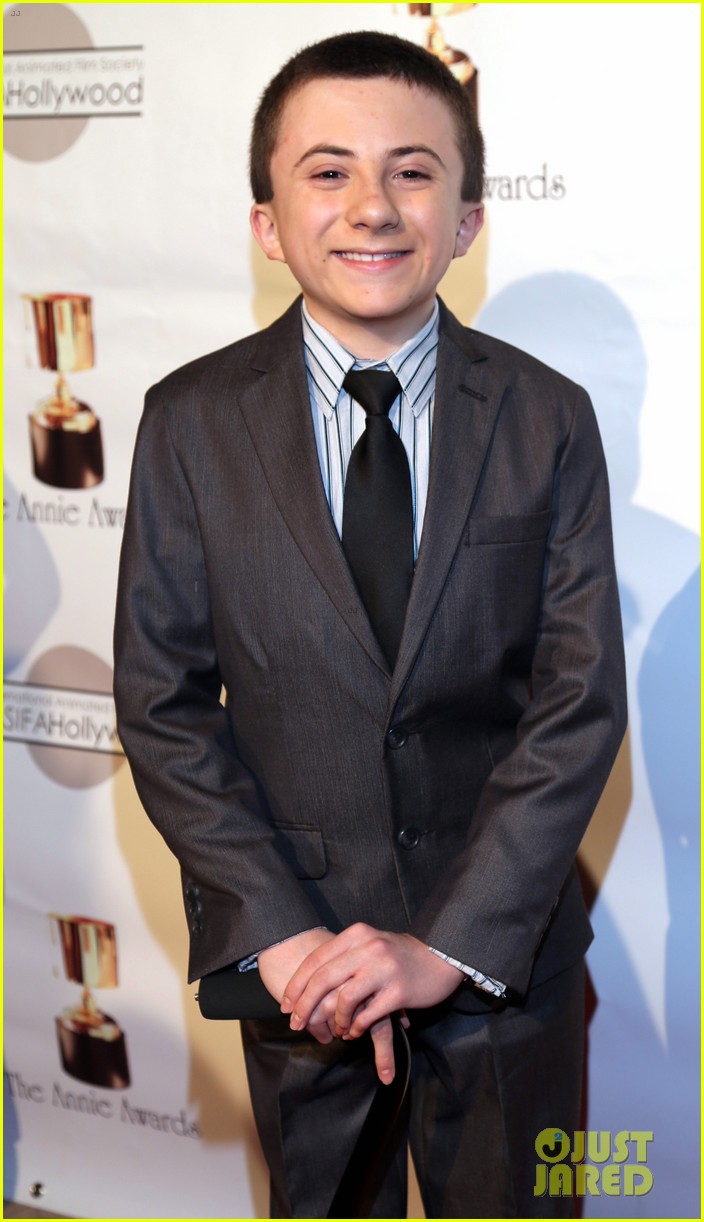 Atticus Shaffer & Tucker Albrizzi: Annie Awards 2013 | Photo 530693 ...