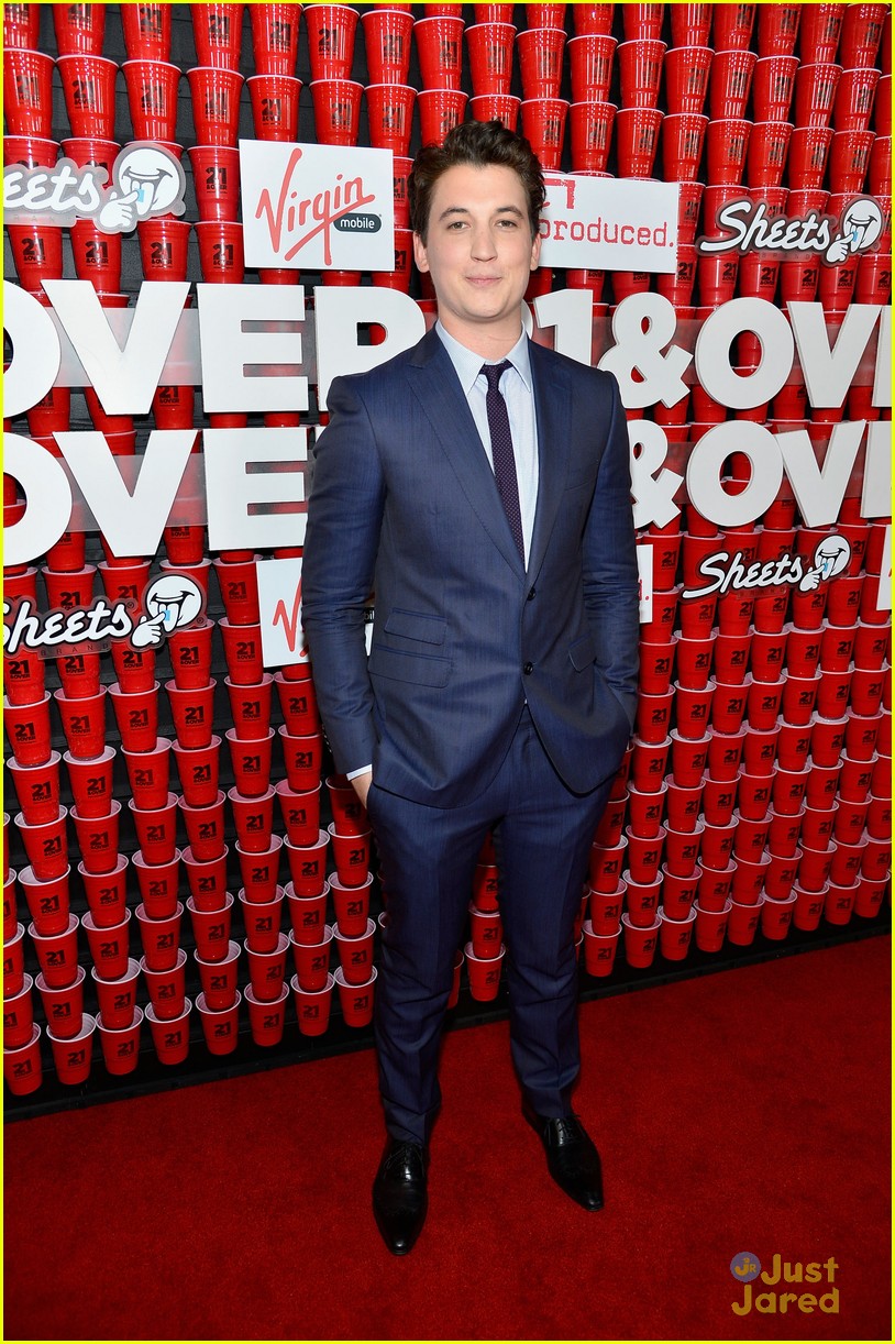 Miles Teller: '21 & Over' Premiere with Justin Chon! | Photo 539925 ...