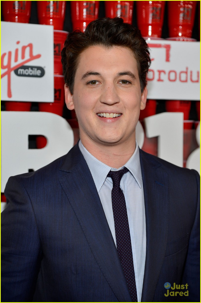 Miles Teller: '21 & Over' Premiere with Justin Chon! | Photo 539930 ...