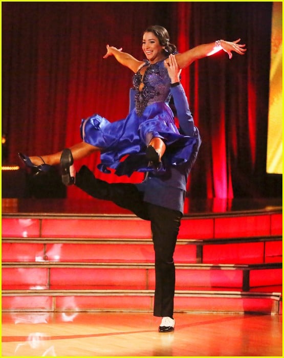 Full Sized Photo of aly raisman mark ballas quickstep 05 | Aly Raisman ...