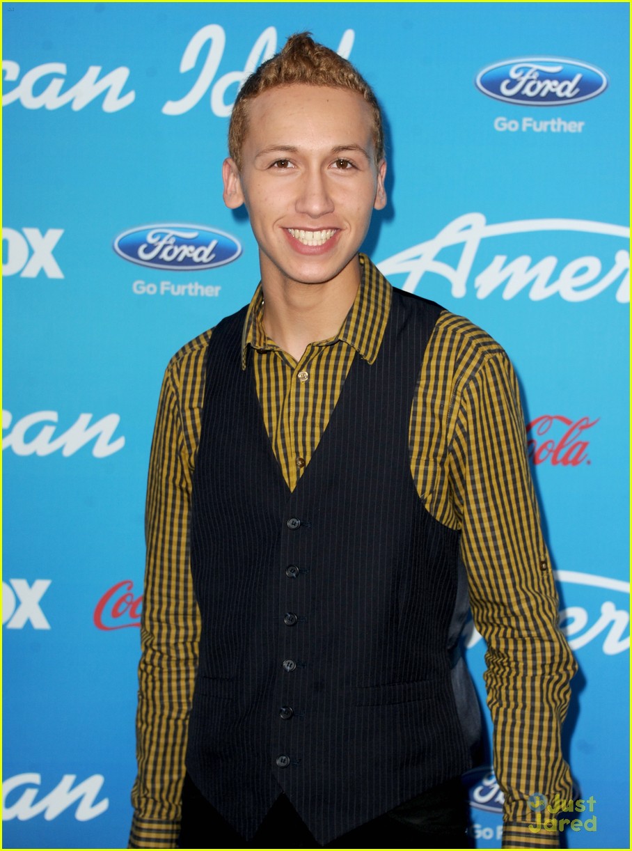 Curtis Finch, Jr. & Devin Velez: 'American Idol' Top 10 Finalists Party ...