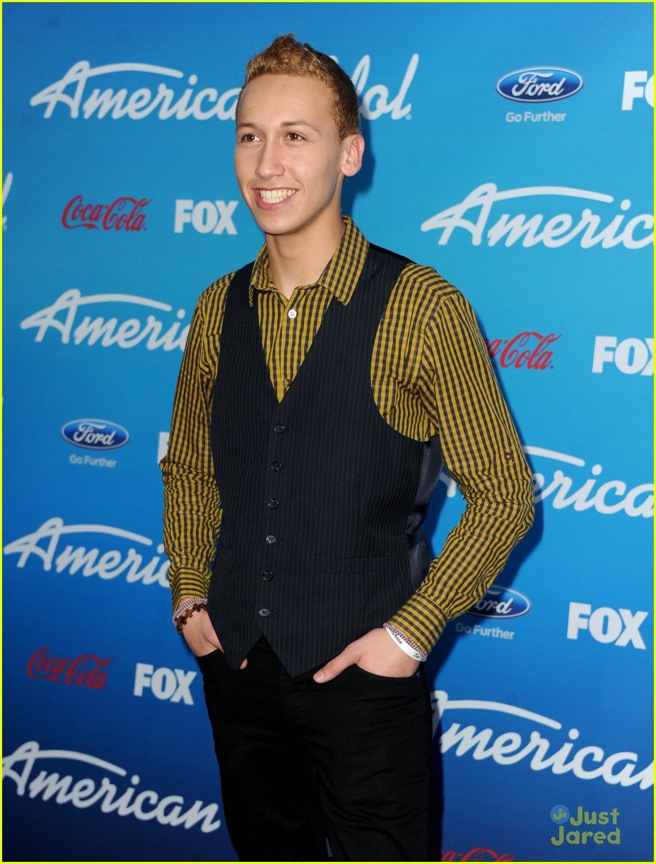Curtis Finch, Jr. & Devin Velez: 'American Idol' Top 10 Finalists Party ...