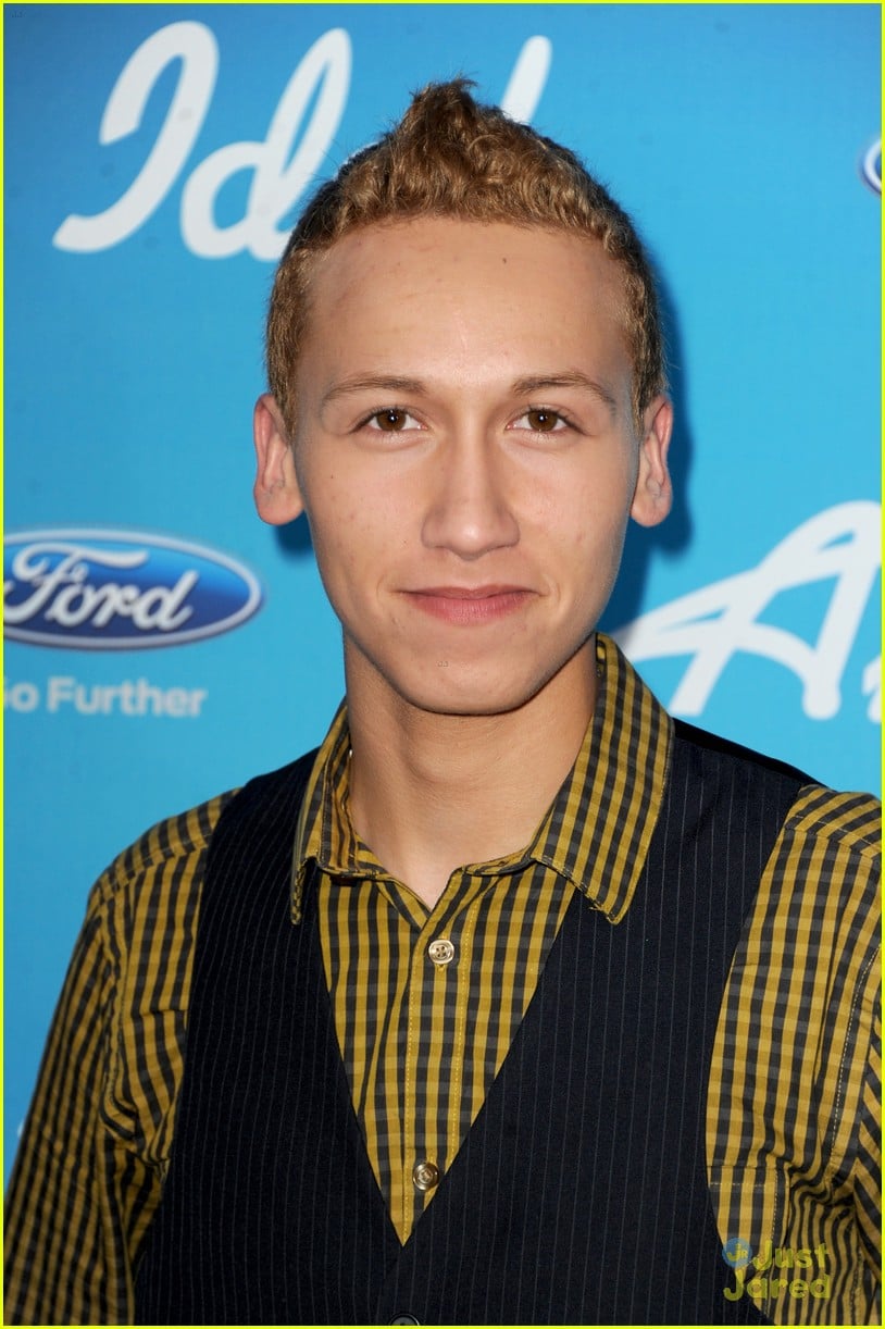 Curtis Finch, Jr. & Devin Velez: 'American Idol' Top 10 Finalists Party ...