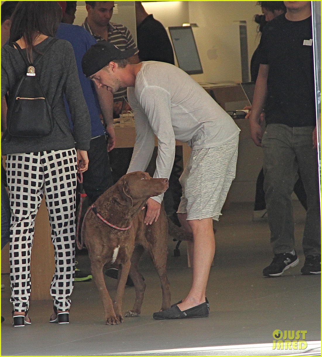 Full Sized Photo of tom felton jade dog walking duo 03 | Tom Felton & Jade Olivia: Dog Walking ...