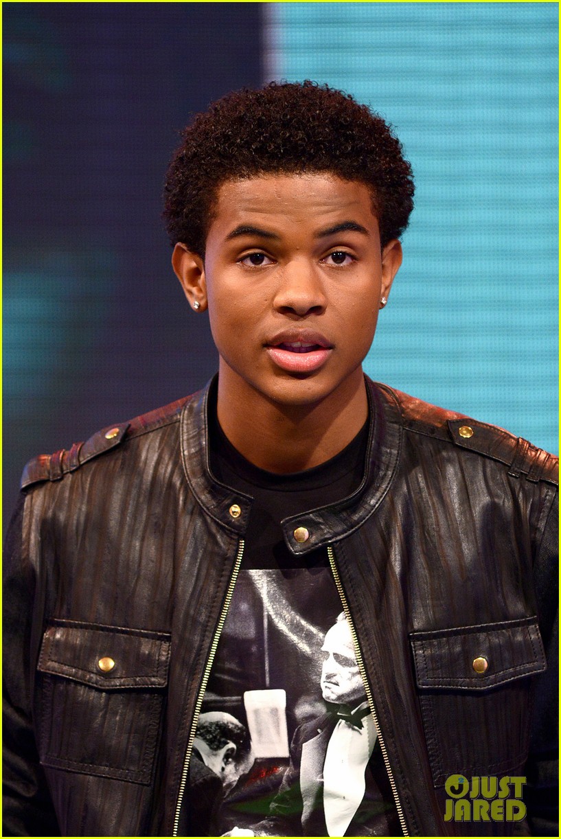 Full Sized Photo of trevor jackson visits 106 park 03 | Trevor Jackson ...