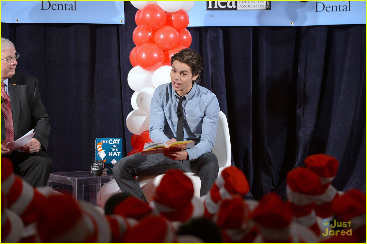 Jake T. Austin Reads Across America | Photo 542288 - Photo Gallery ...