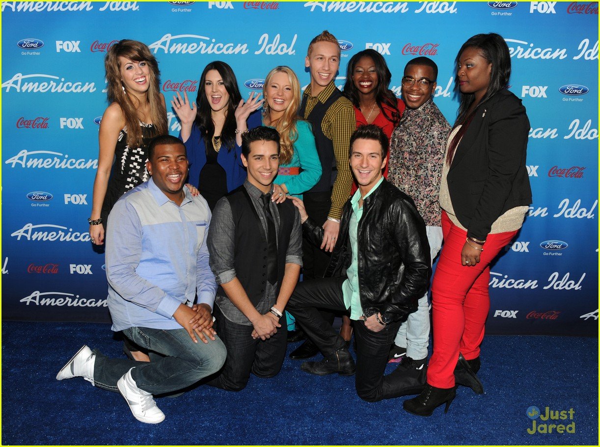 Janelle Arthur & Kree Harrison: 'American Idol' Top 10 Finalists Party ...