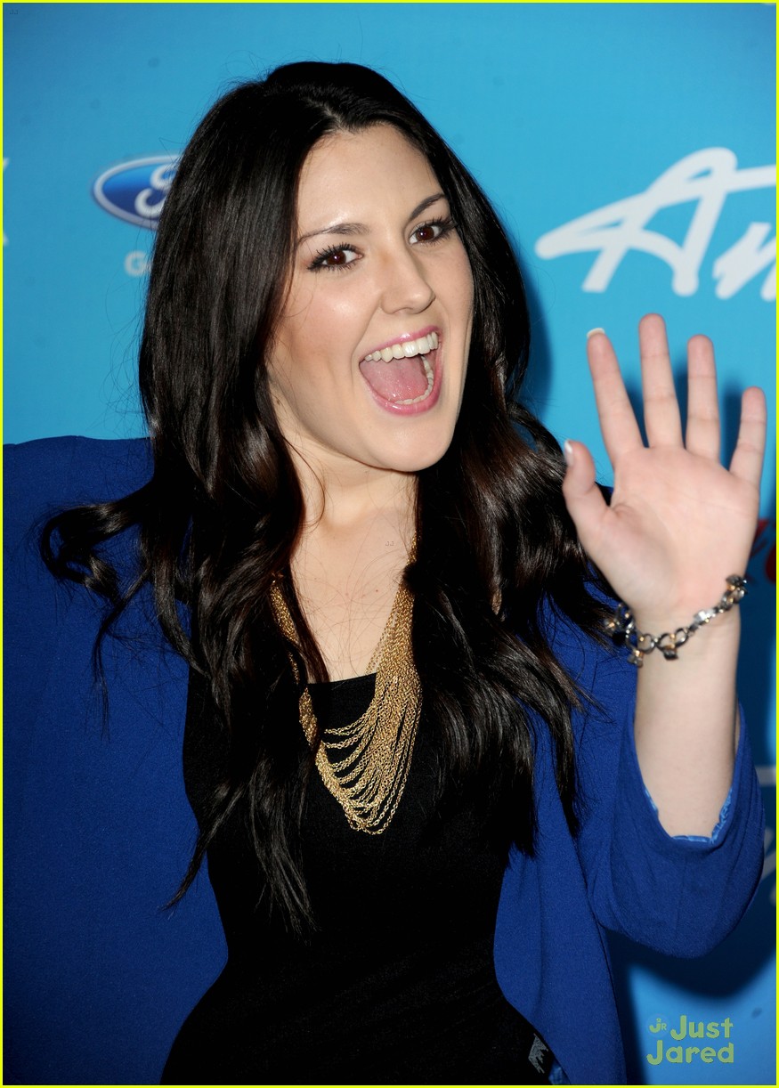 Janelle Arthur & Kree Harrison: 'American Idol' Top 10 Finalists Party ...