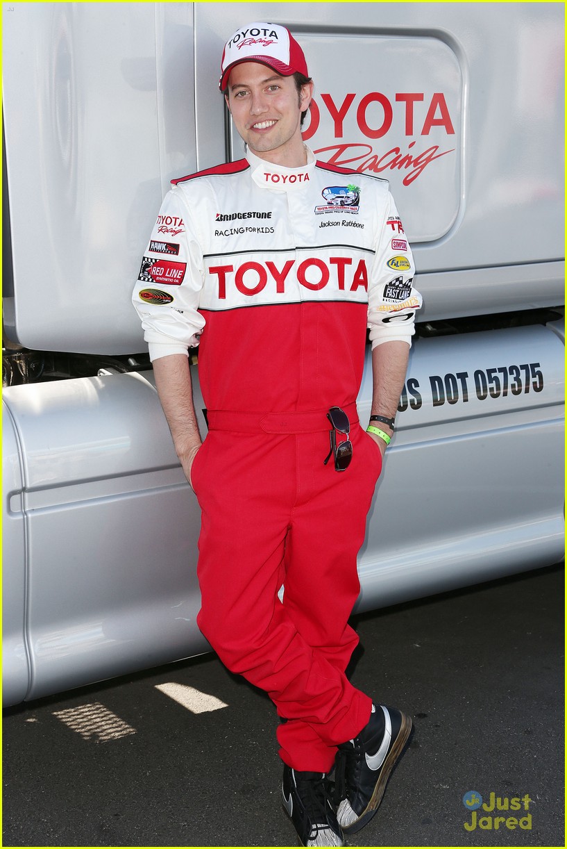 Jackson Rathbone: Practice Day for Toyota Pro/Celebrity Race | Photo ...