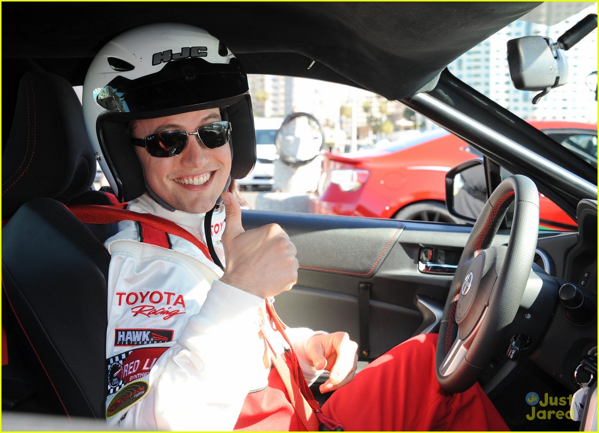Jackson Rathbone: Practice Day for Toyota Pro/Celebrity Race | Photo ...