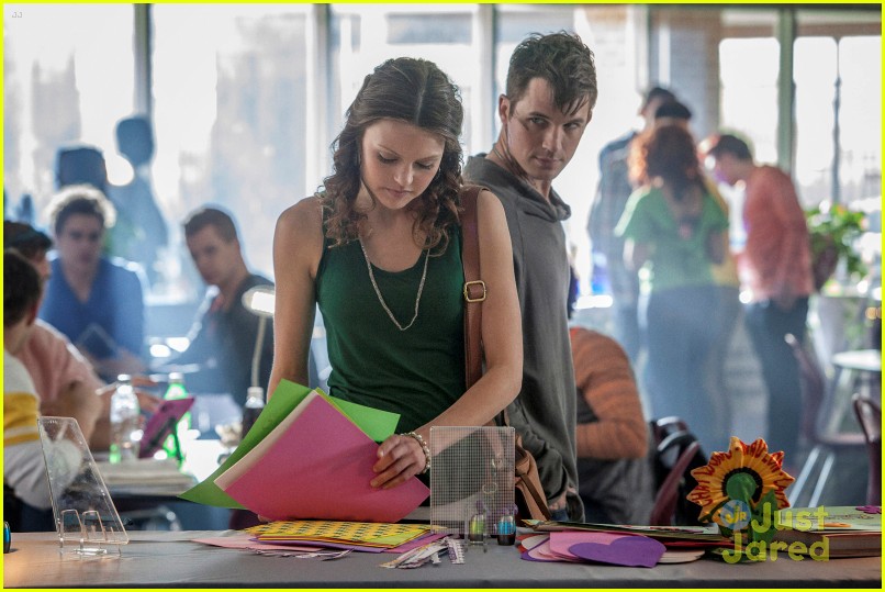 Aimee Teegarden & Matt Lanter: 'Star-Crossed' at CW Upfronts 2013 ...