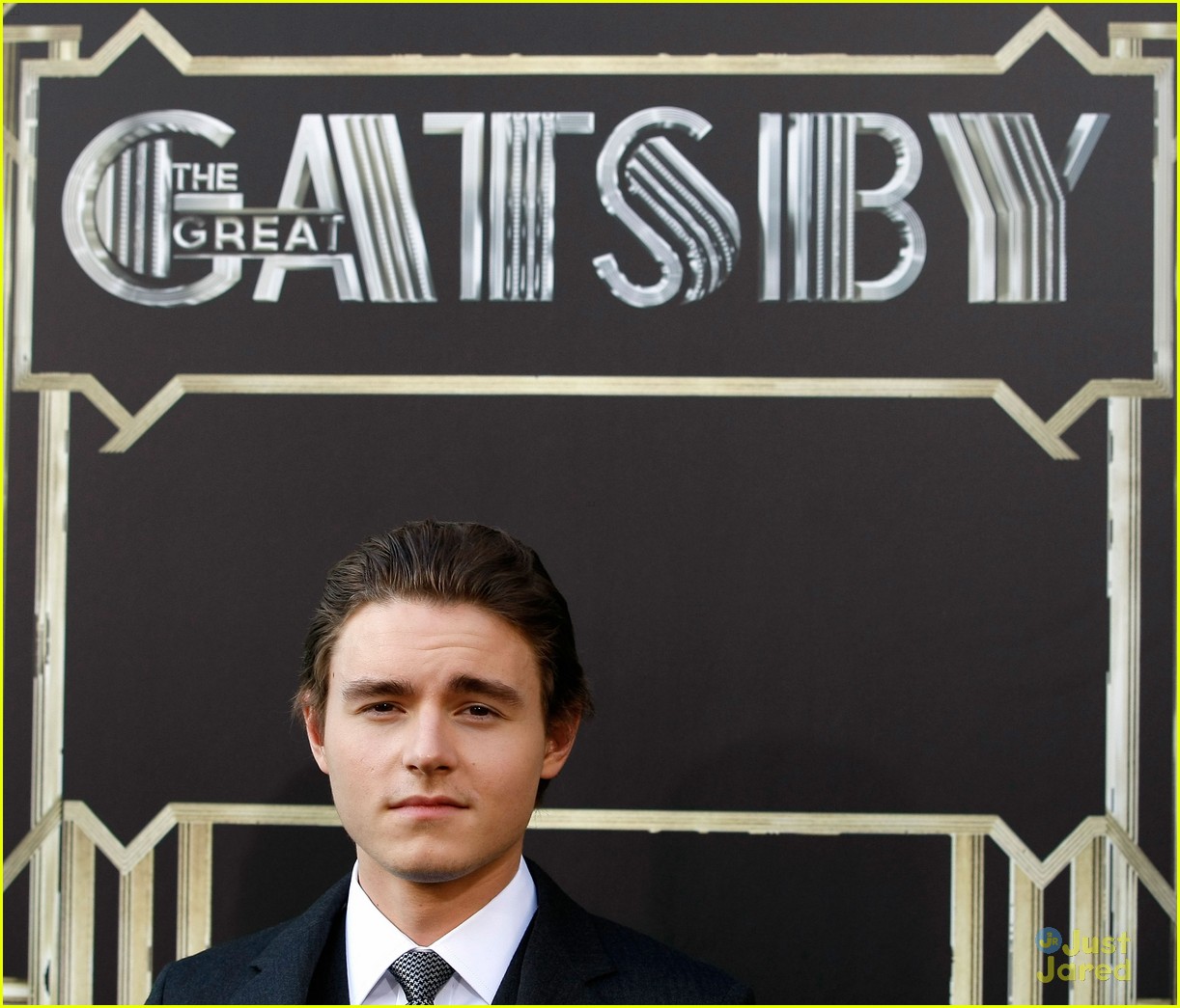 Full Sized Photo of callan mcauliffe gatsby premiere 03 | Callan ...