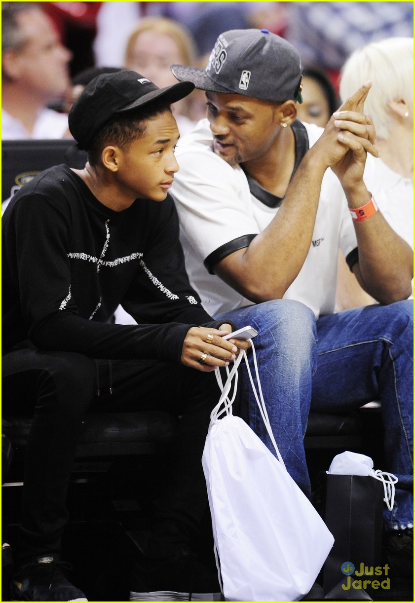 Jaden Smith: Miami Heat Game with Dad Will | Photo 561894 - Photo ...