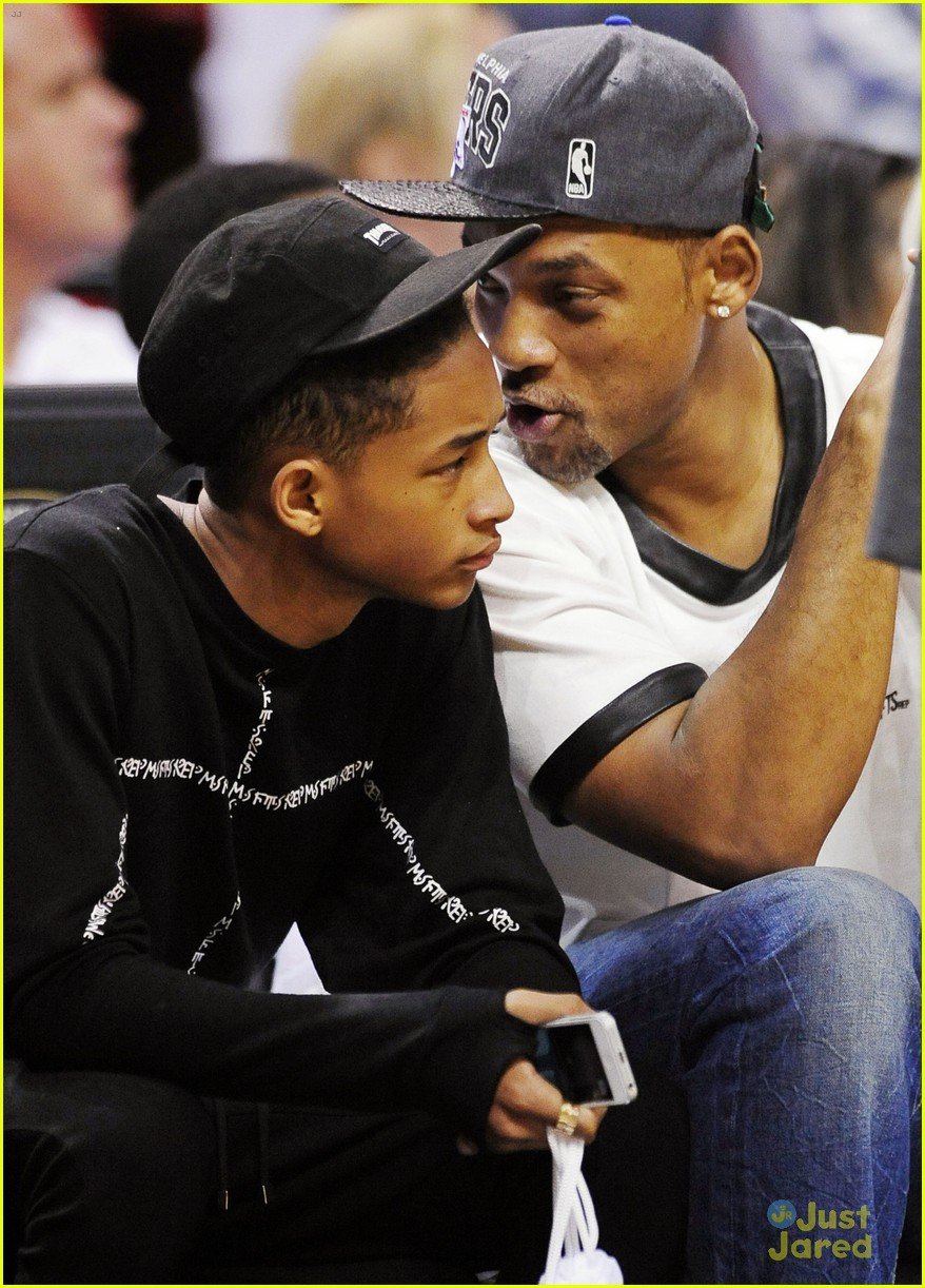 Jaden Smith: Miami Heat Game with Dad Will | Photo 561902 - Photo ...