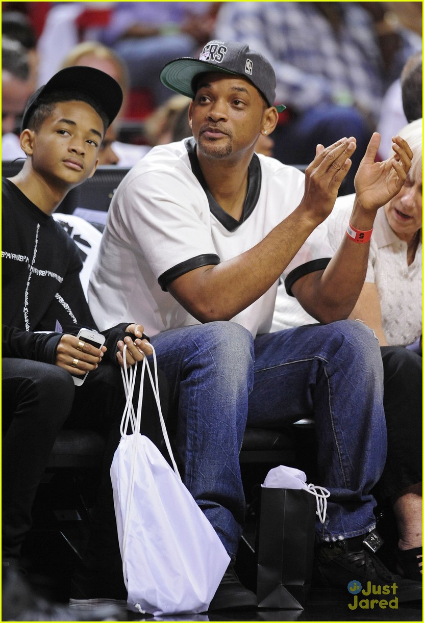Jaden Smith: Miami Heat Game with Dad Will | Photo 561911 - Photo ...
