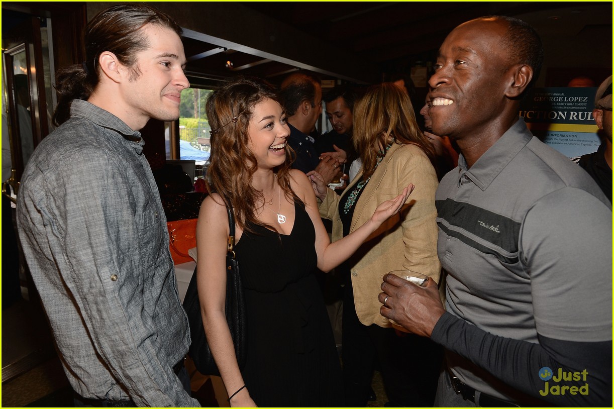 Sarah Hyland & Matt Prokop: Celebrity Golf Classic Couple | Photo ...