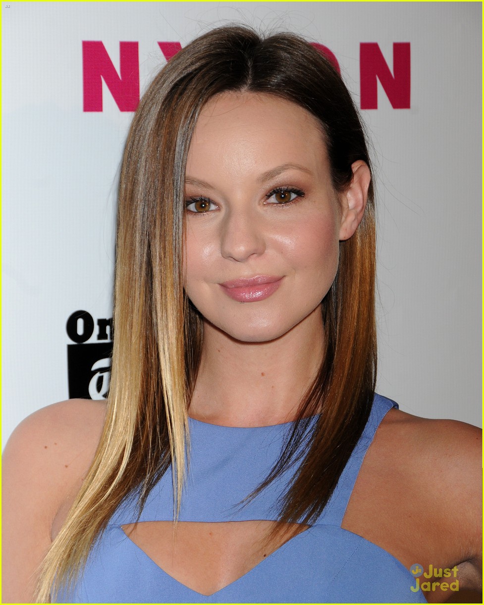 Vanessa Marano & Samantha Droke: Nylon Young Hollywood Party 2013 ...