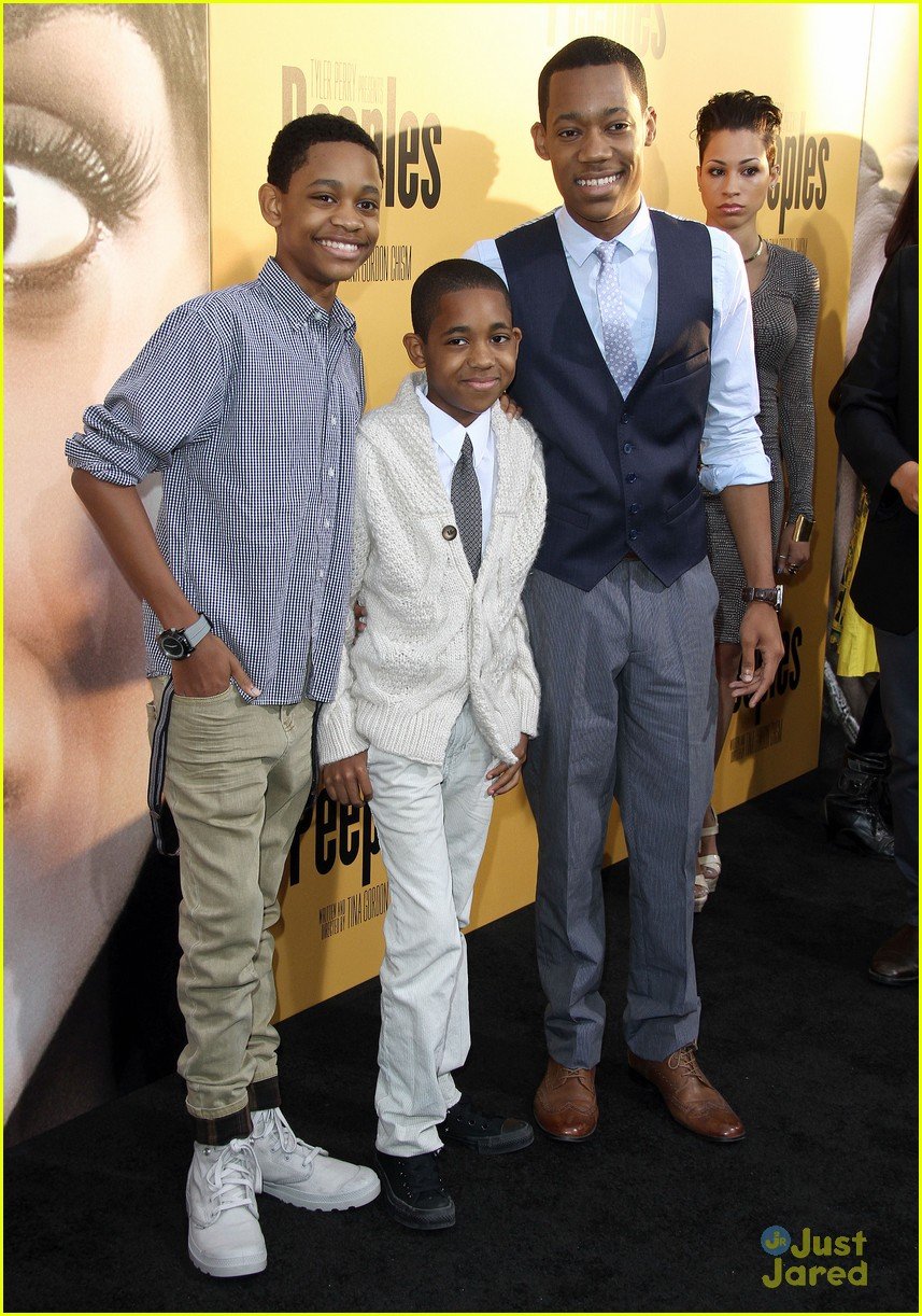 Tyler James Williams: 'Peeples' Premiere with Tyrel & Tylen | Photo ...