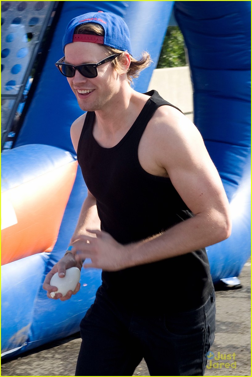 Chord Overstreet Surfs at Just Jared's Summer Kickoff Party 2013 ...