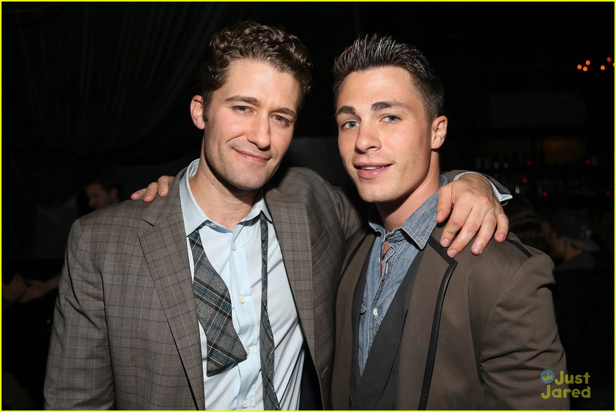Colton Haynes & Nolan Gerard Funk Attend Matthew Morrison's Concert ...