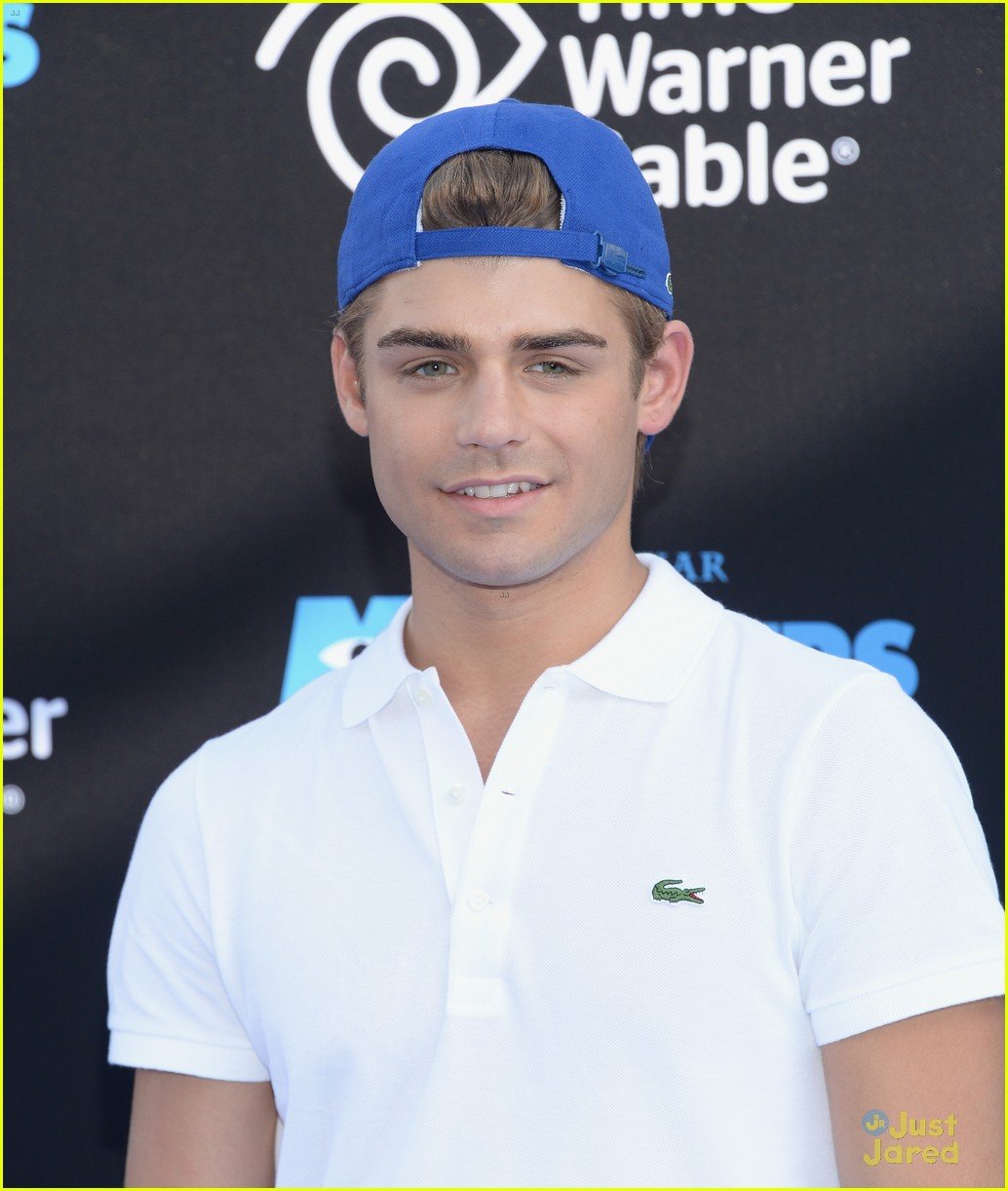 Full Sized Photo of garrett clayton monsters university premiere 09 ...