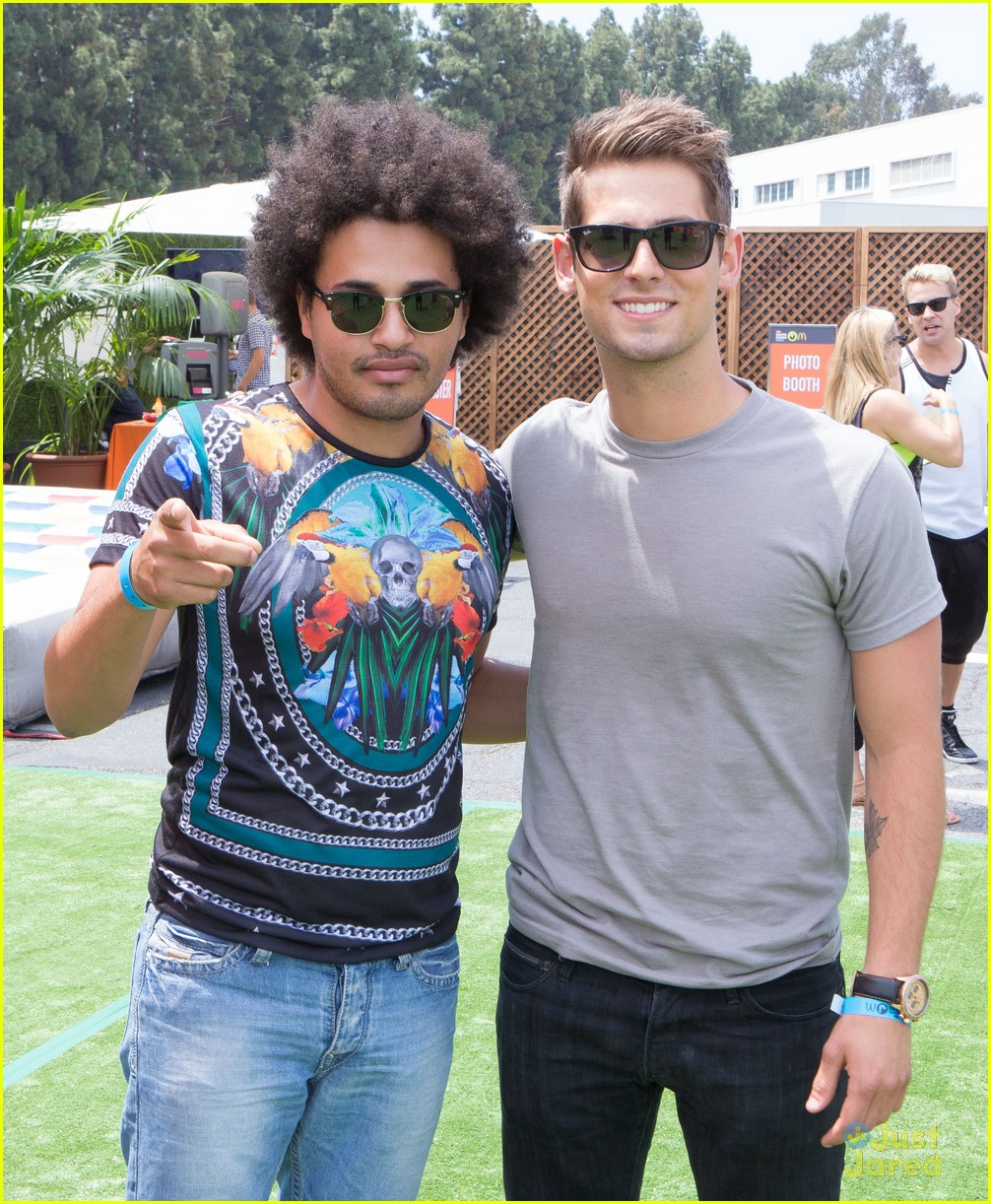 Jean-Luc Bilodeau & Avan Jogia: Just Jared's Summer Kickoff Party 2013 ...