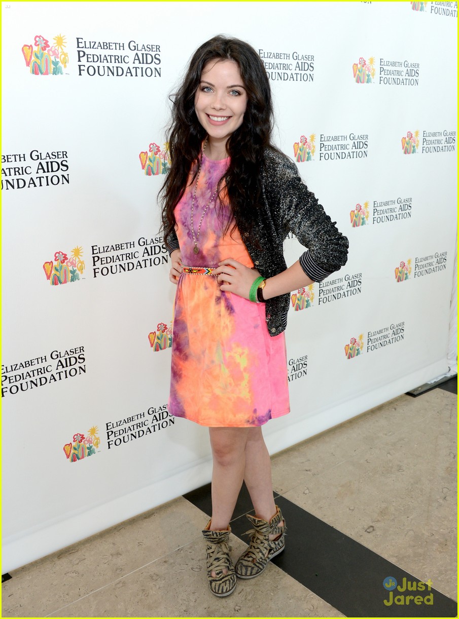 Maia Mitchell & Grace Phipps: EGPAF A Time For Heroes 2013 | Photo ...