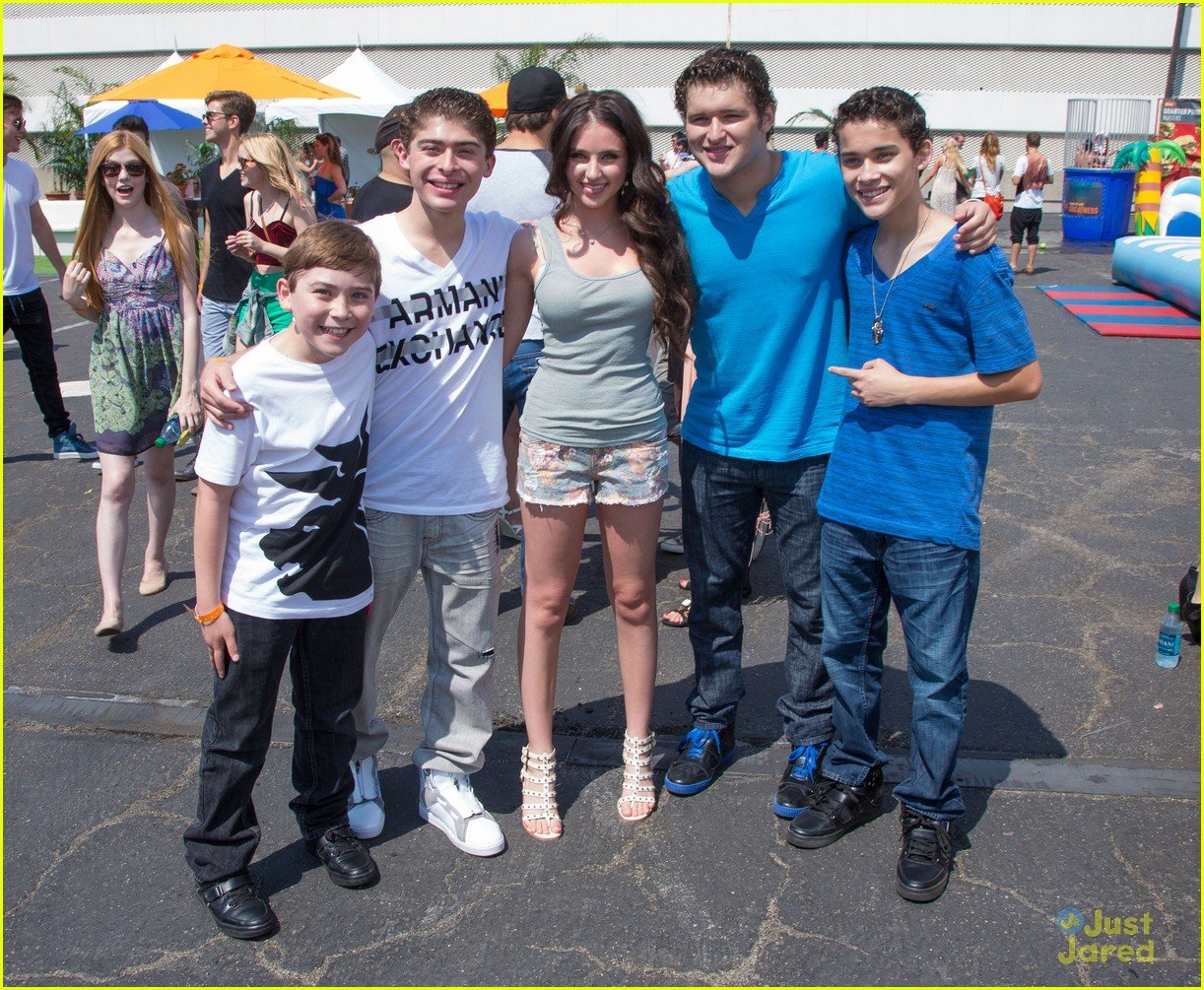 Ryan Newman & Garrett Clayton: Just Jared's Summer Kickoff Party ...