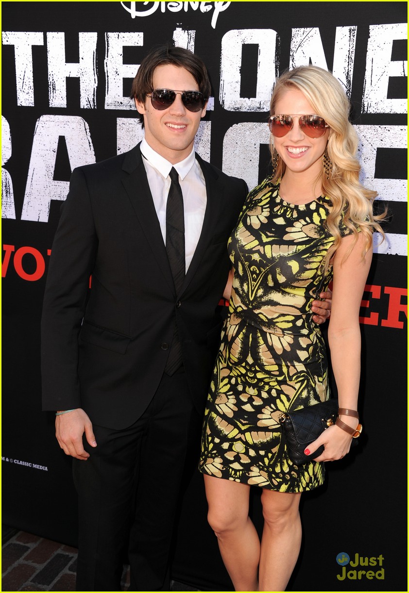 Steven R. McQueen: Kisses From Minnie Mouse at 'Lone Ranger' Premiere ...