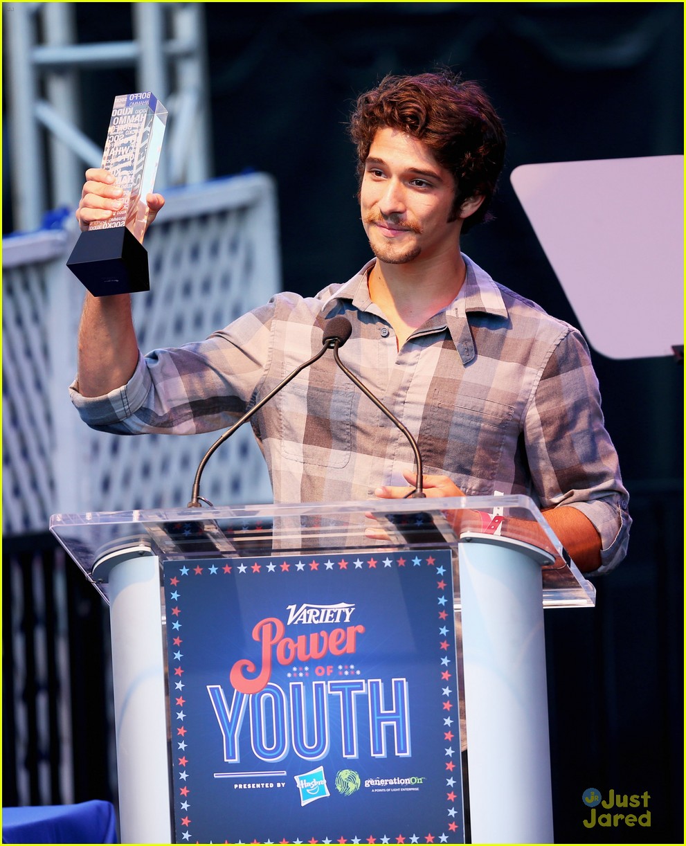 Jake T. Austin, Abigail Breslin & Tyler Posey: Backstage at Power of ...