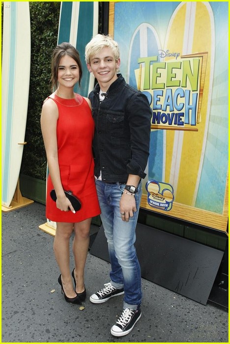 Maia Mitchell & Ross Lynch: 'Teen Beach Movie' Cast Screening | Photo ...