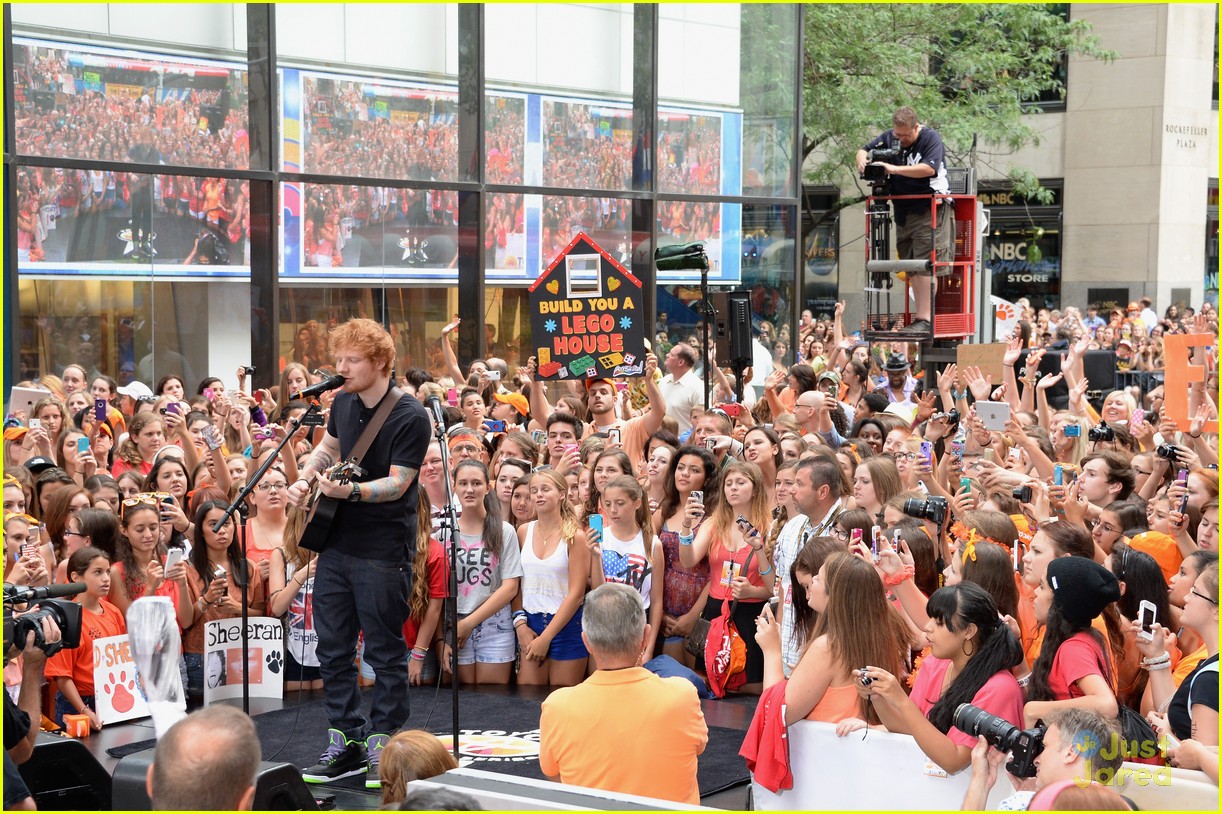 Ed Sheeran: 'Today Show' Performance Pics & Video! | Photo 576599 ...