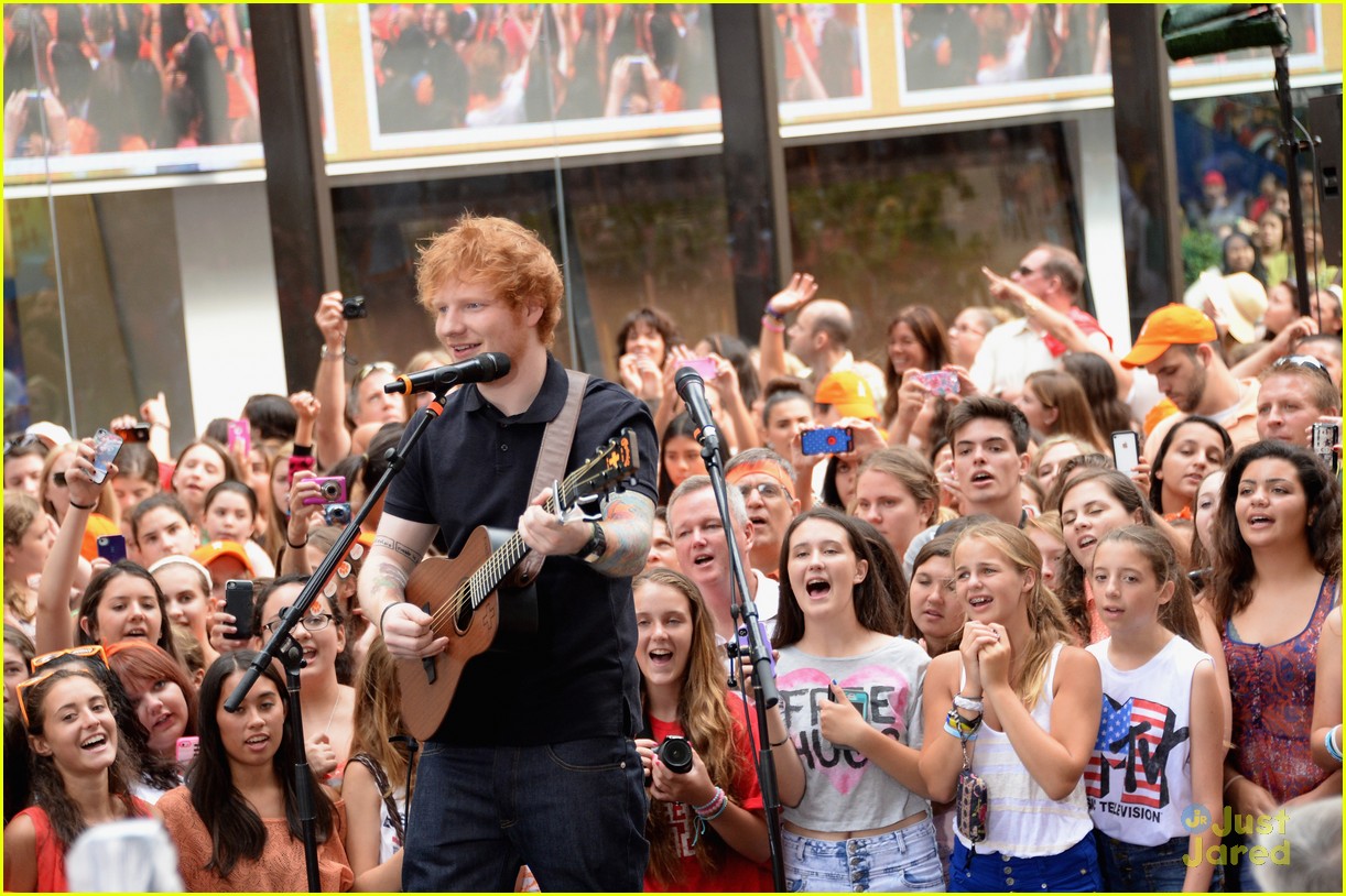Ed Sheeran: 'Today Show' Performance Pics & Video! | Photo 576606 ...