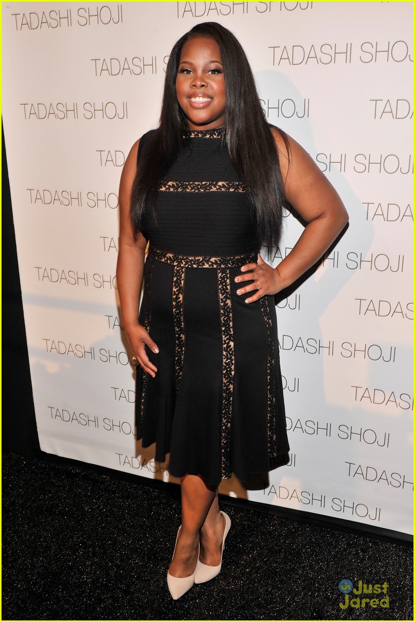 Amber Riley: Tadashi Shoji Show After DWTS Announcement | Photo 594233 ...