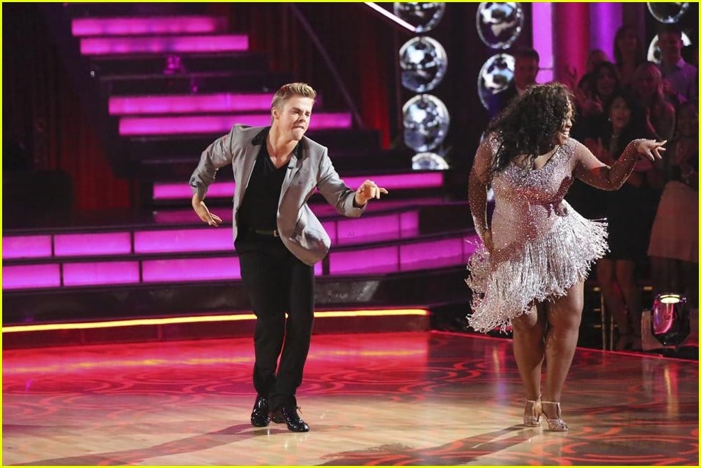 Amber Riley & Derek Hough: Cha Cha on 'DWTS' - Watch Now! | Photo ...