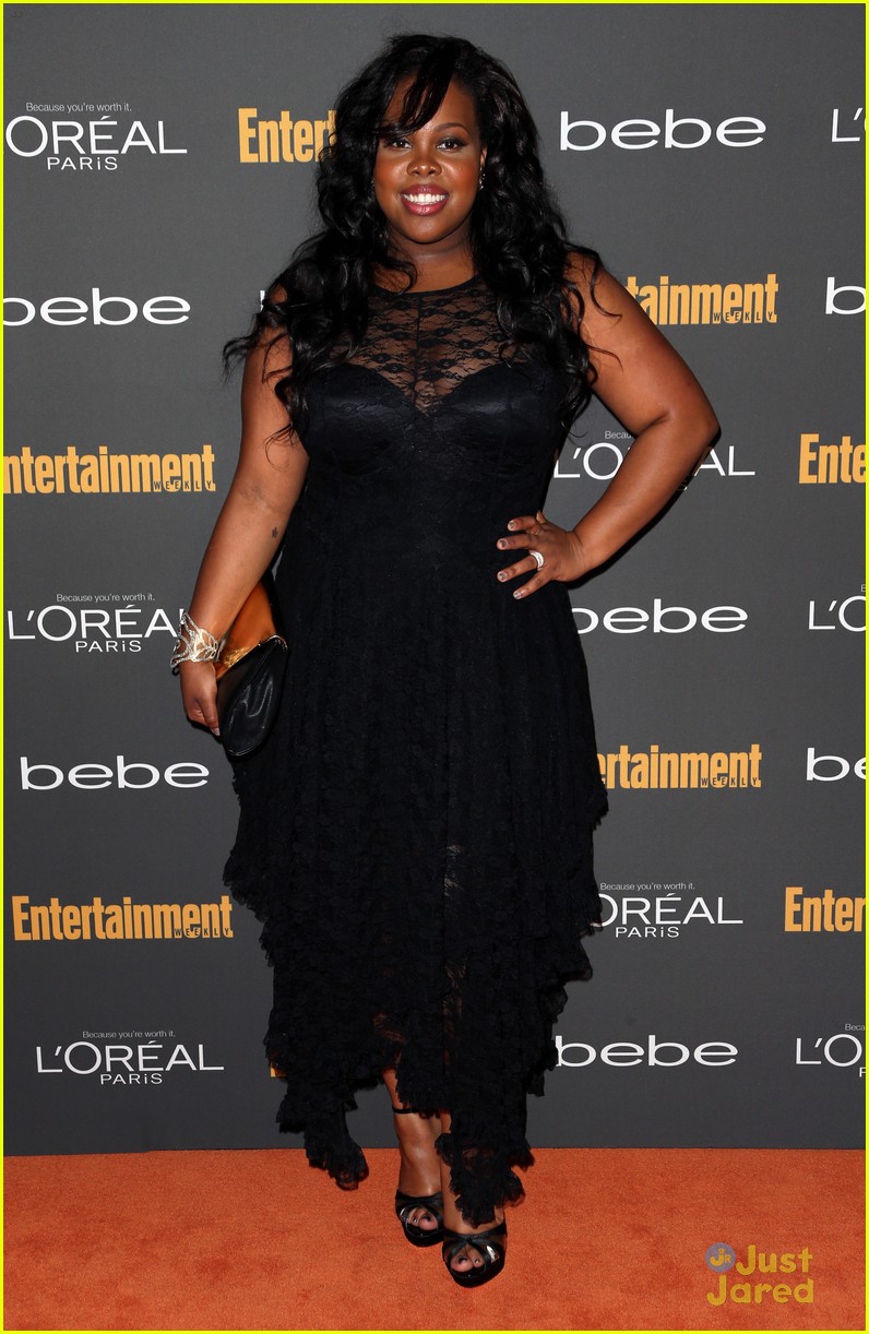 Amber Riley & Becca Tobin: EW's Emmy Party! | Photo 599922 - Photo ...
