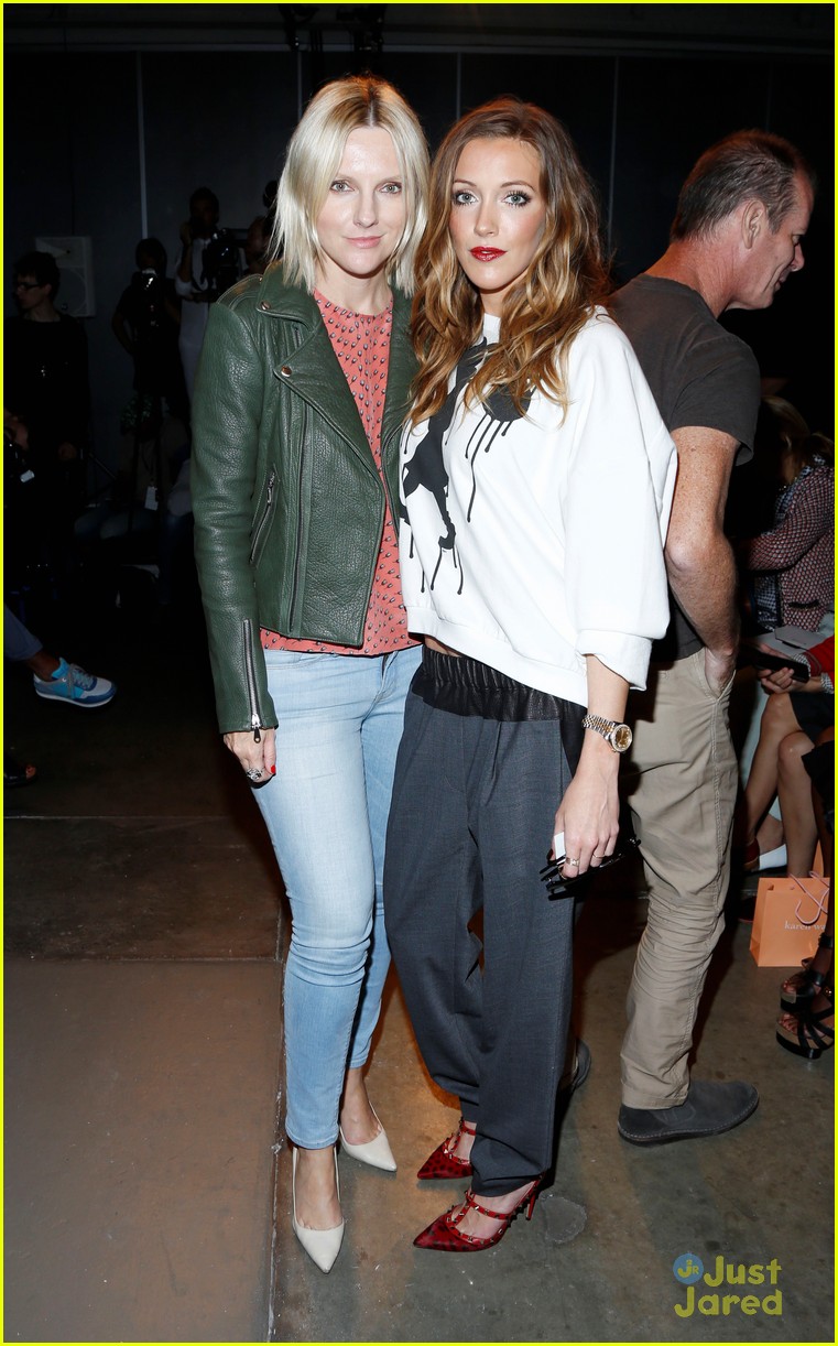 Katie Cassidy: Pamella Roland & Karen Walker Shows at NYFW | Photo ...