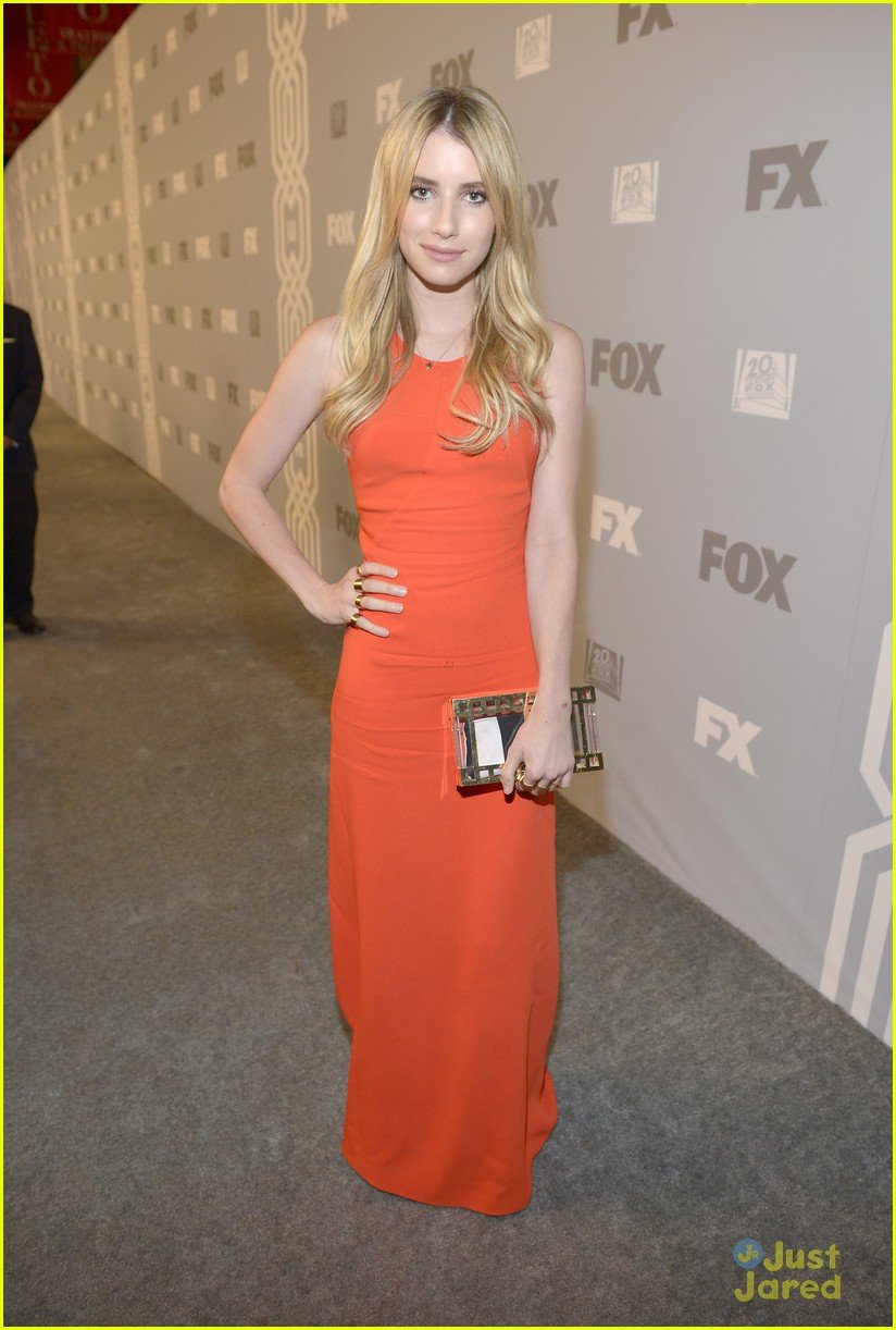 Emma Roberts & Evan Peters: Fox Emmy Party Pair | Photo 600742 - Photo ...