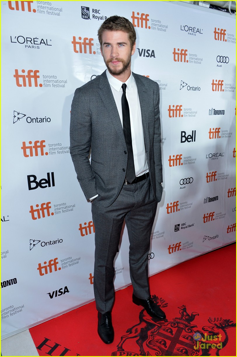 Liam Hemsworth: 'Rush' Premiere at TIFF 2013 with Brother Chris ...