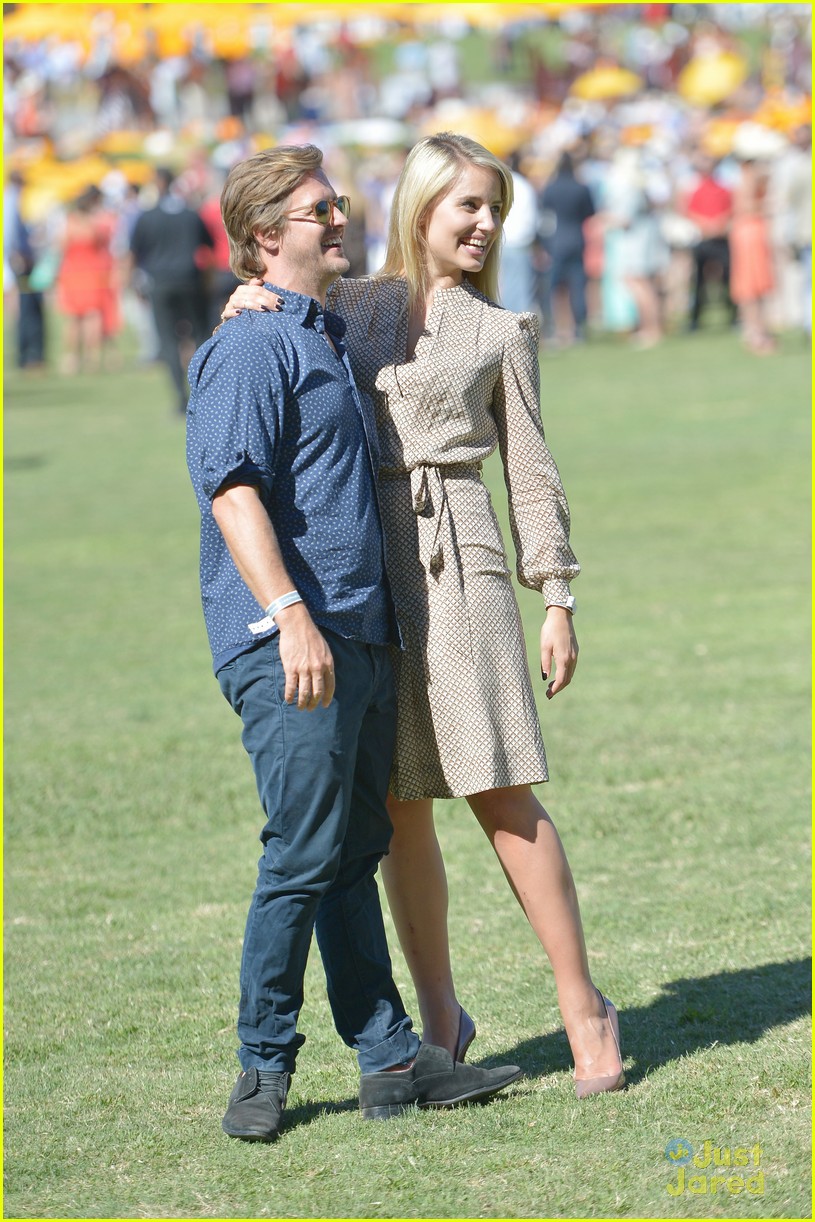 Dianna Agron & Nick Mathers: Veuve Clicquot Polo Classic Couple ...