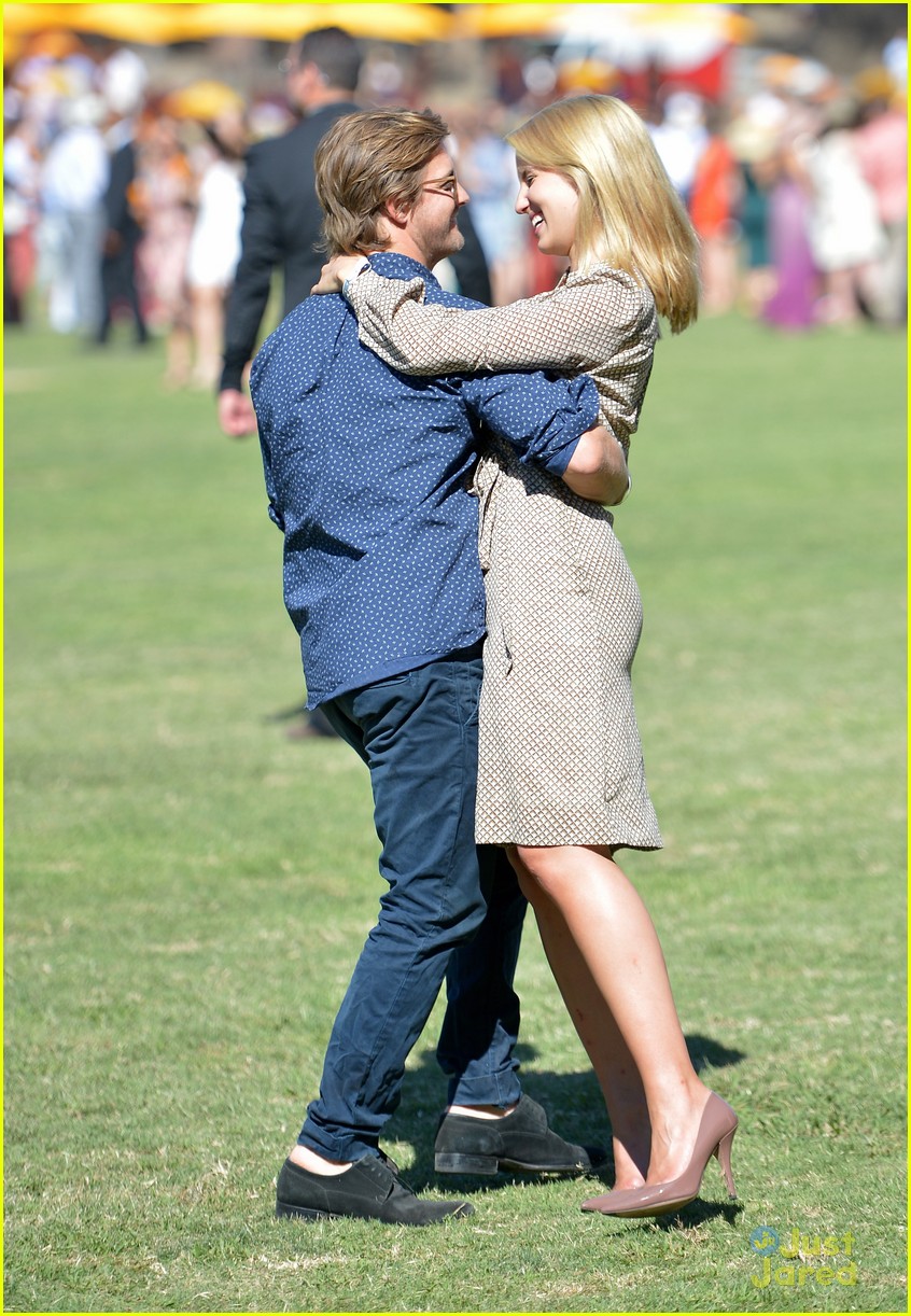 Dianna Agron & Nick Mathers: Veuve Clicquot Polo Classic Couple ...