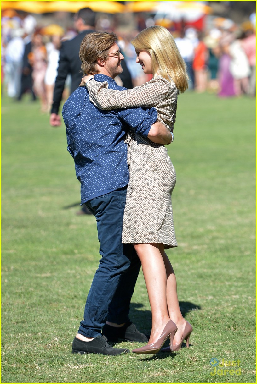 Dianna Agron & Nick Mathers: Veuve Clicquot Polo Classic Couple ...