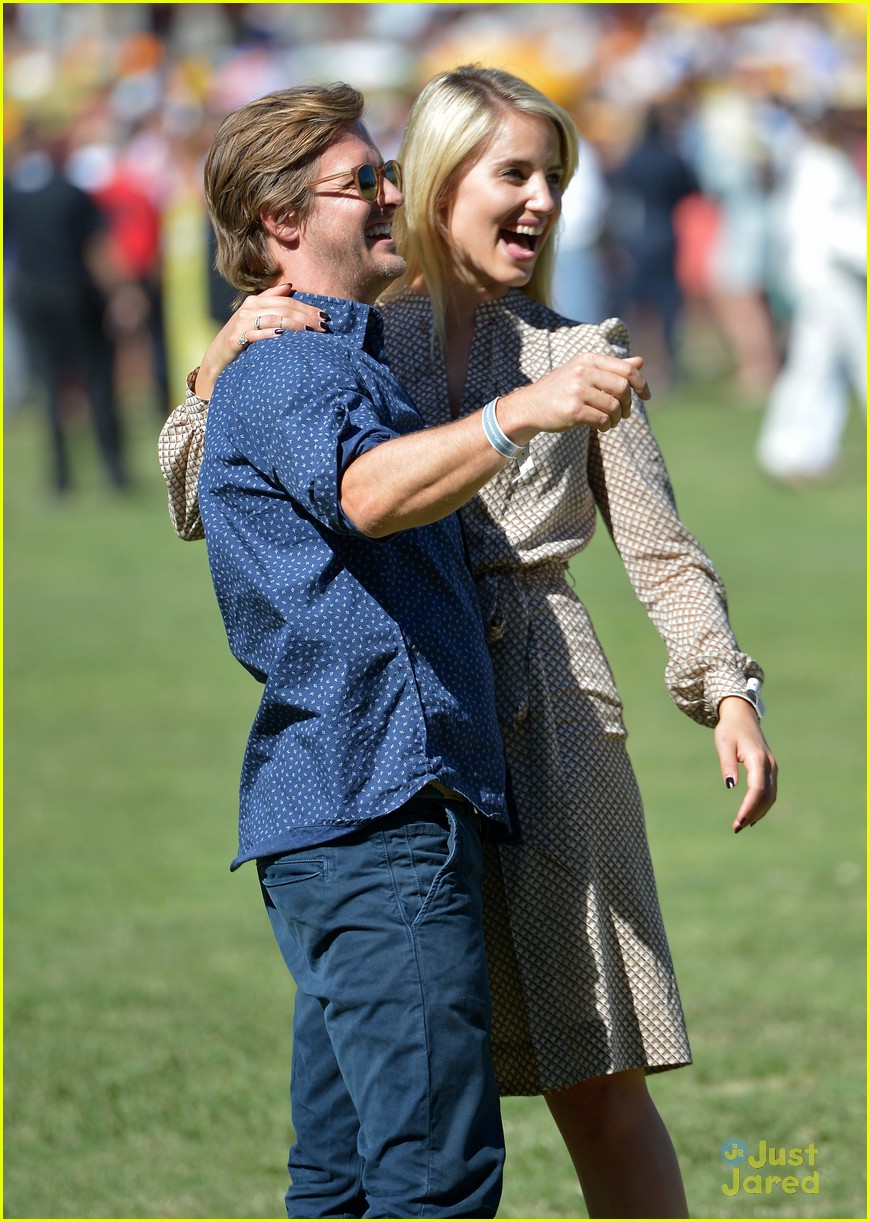 Dianna Agron & Nick Mathers: Veuve Clicquot Polo Classic Couple ...