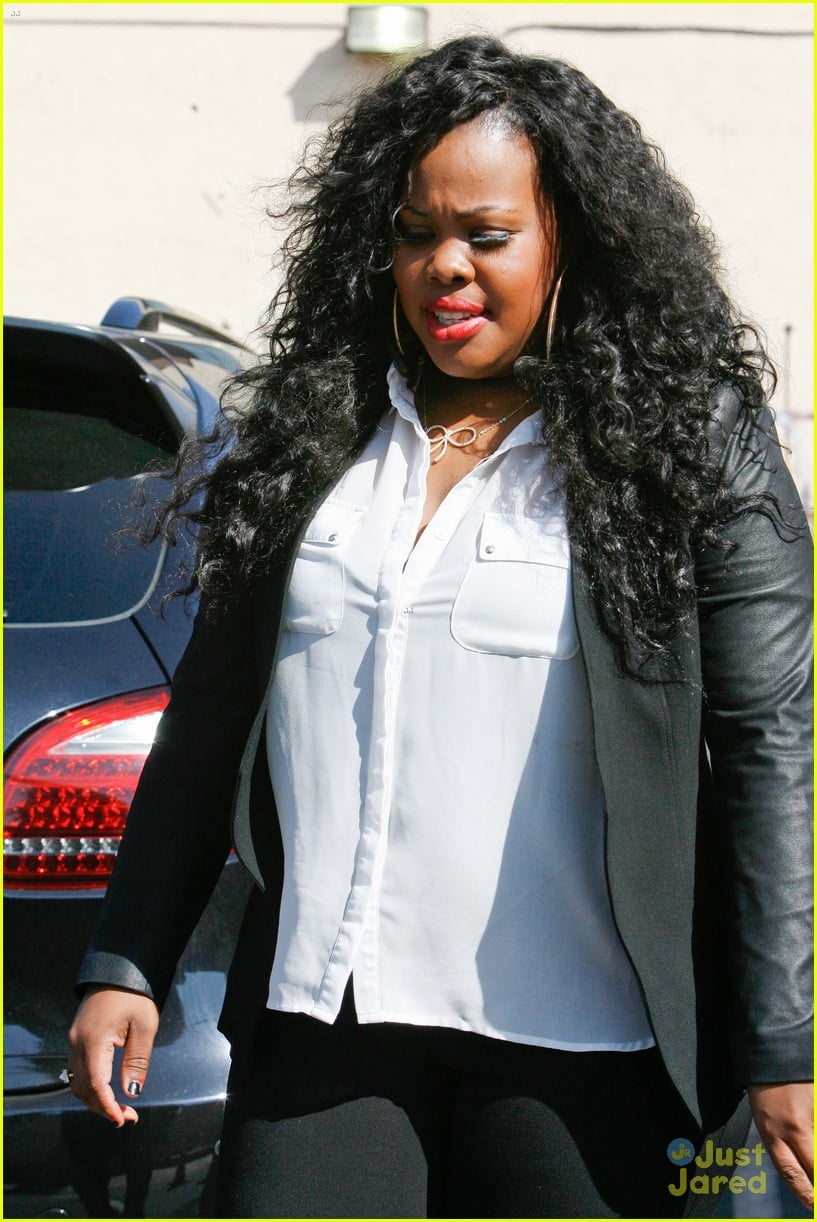 Amber Riley & Derek Hough: Post-Tango 'DWTS' Rehearsal | Photo 606204 ...