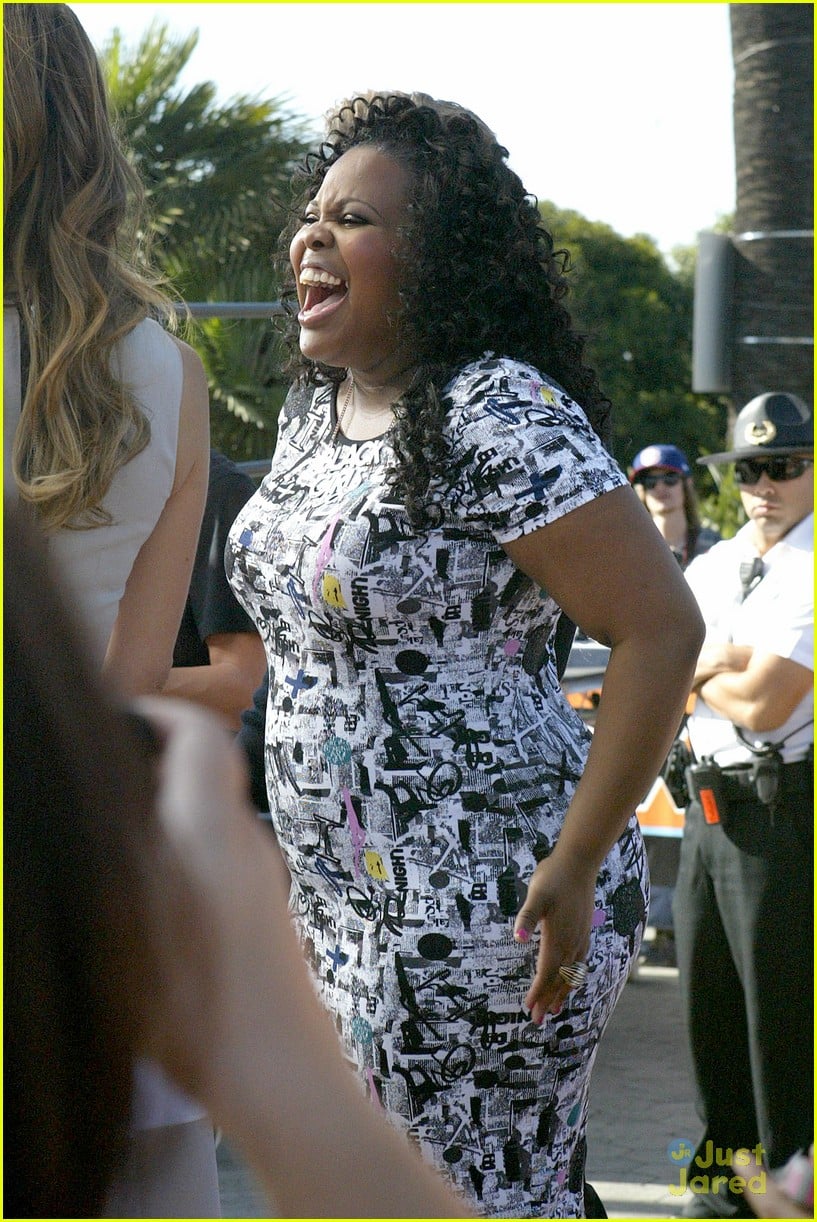 Amber Riley & Derek Hough: Practice Before 'Extra' Appearance | Photo ...