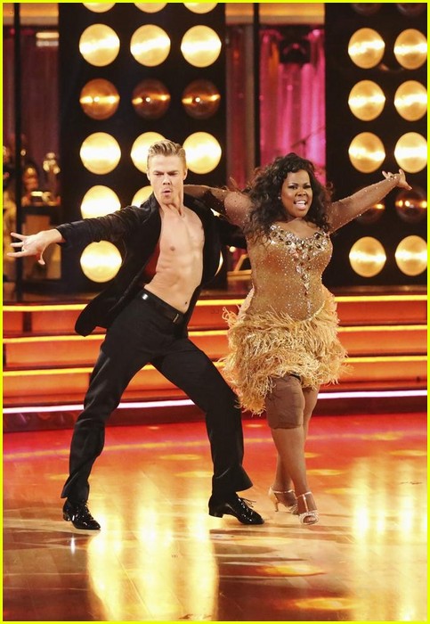 Full Sized Photo of amber riley brant daugherty dwts week 6 14 | Amber ...